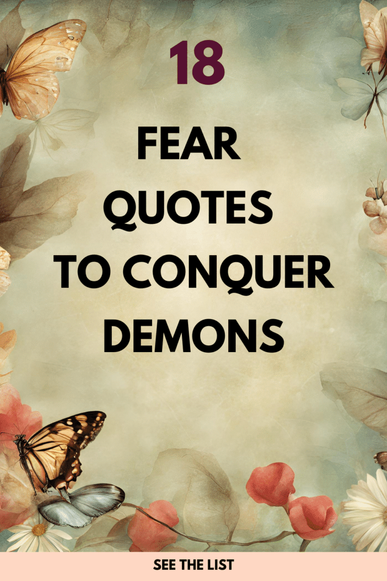 18 Quotes About Fear That Will Help You Conquer It